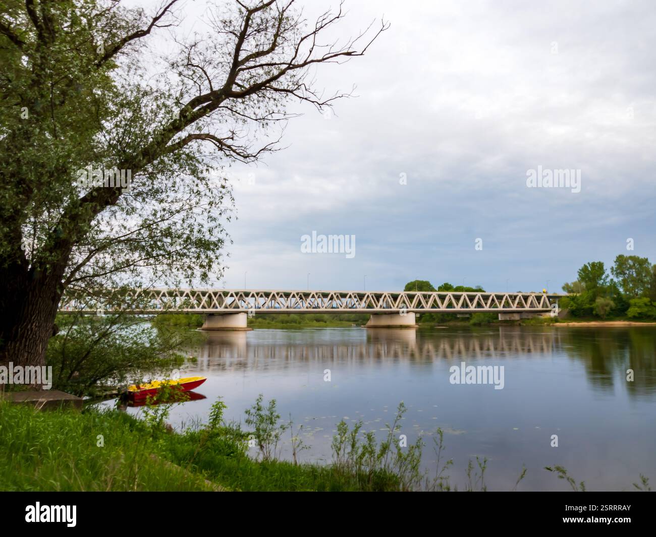 Nowy Dwór Mazowiecki, Poland - May 2023: Most Pancera - Pancera Bridge ...