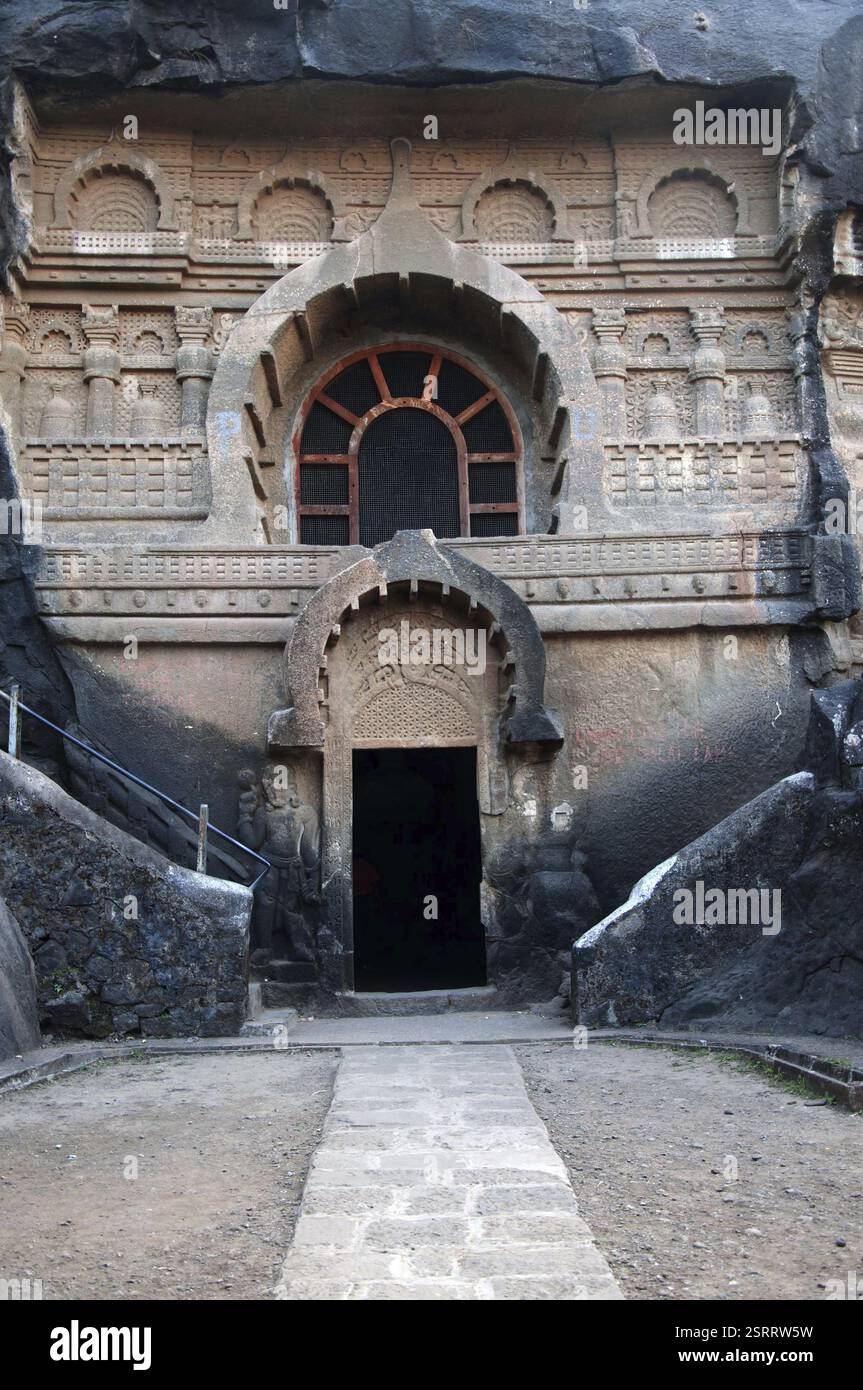 Buddhist Caves, Pandav Leni, Nashik, Maharashtra, India, Asia Stock ...