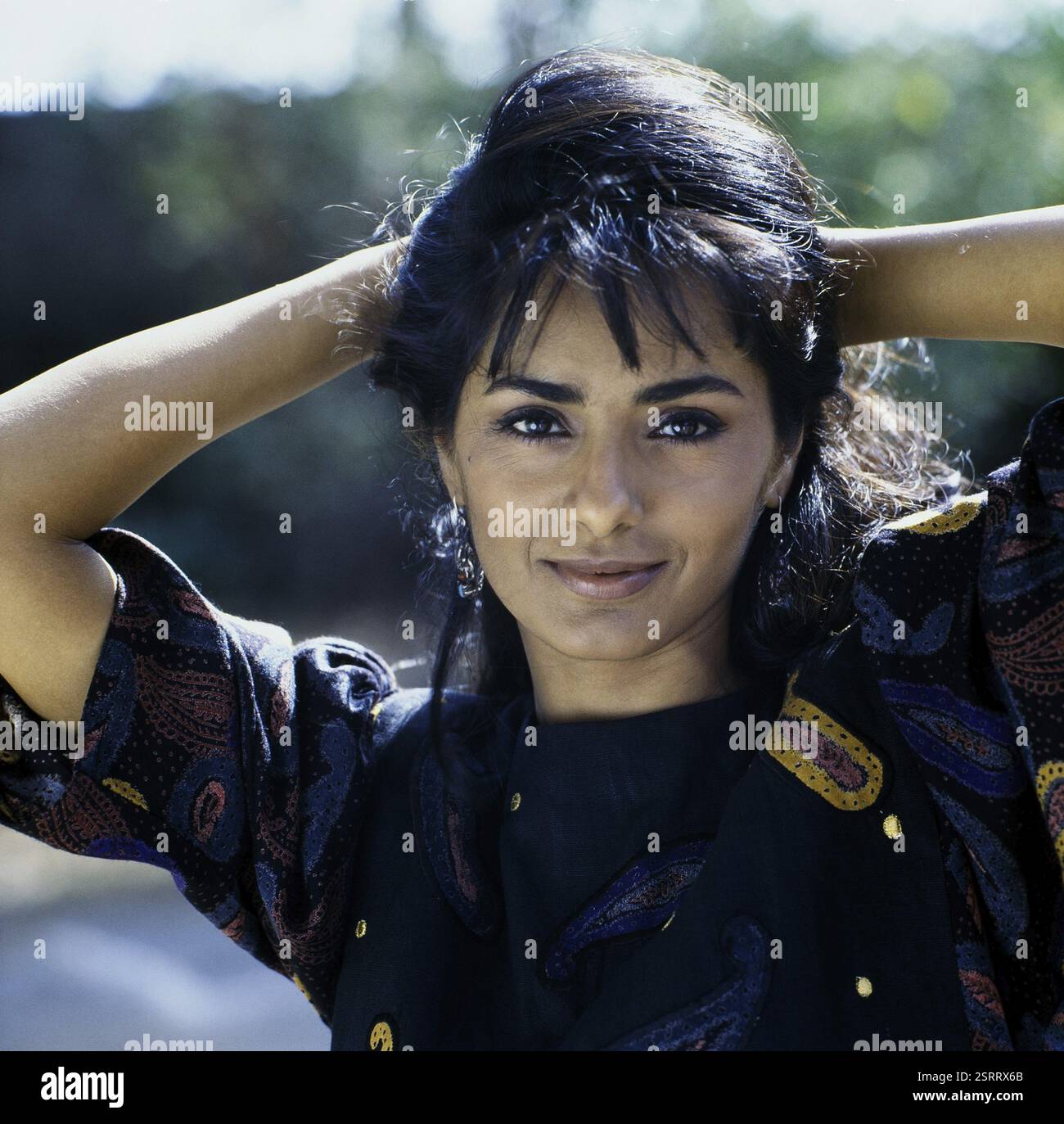 Portrait of Kitu Gidwani smiling, India, Asia Stock Photo - Alamy