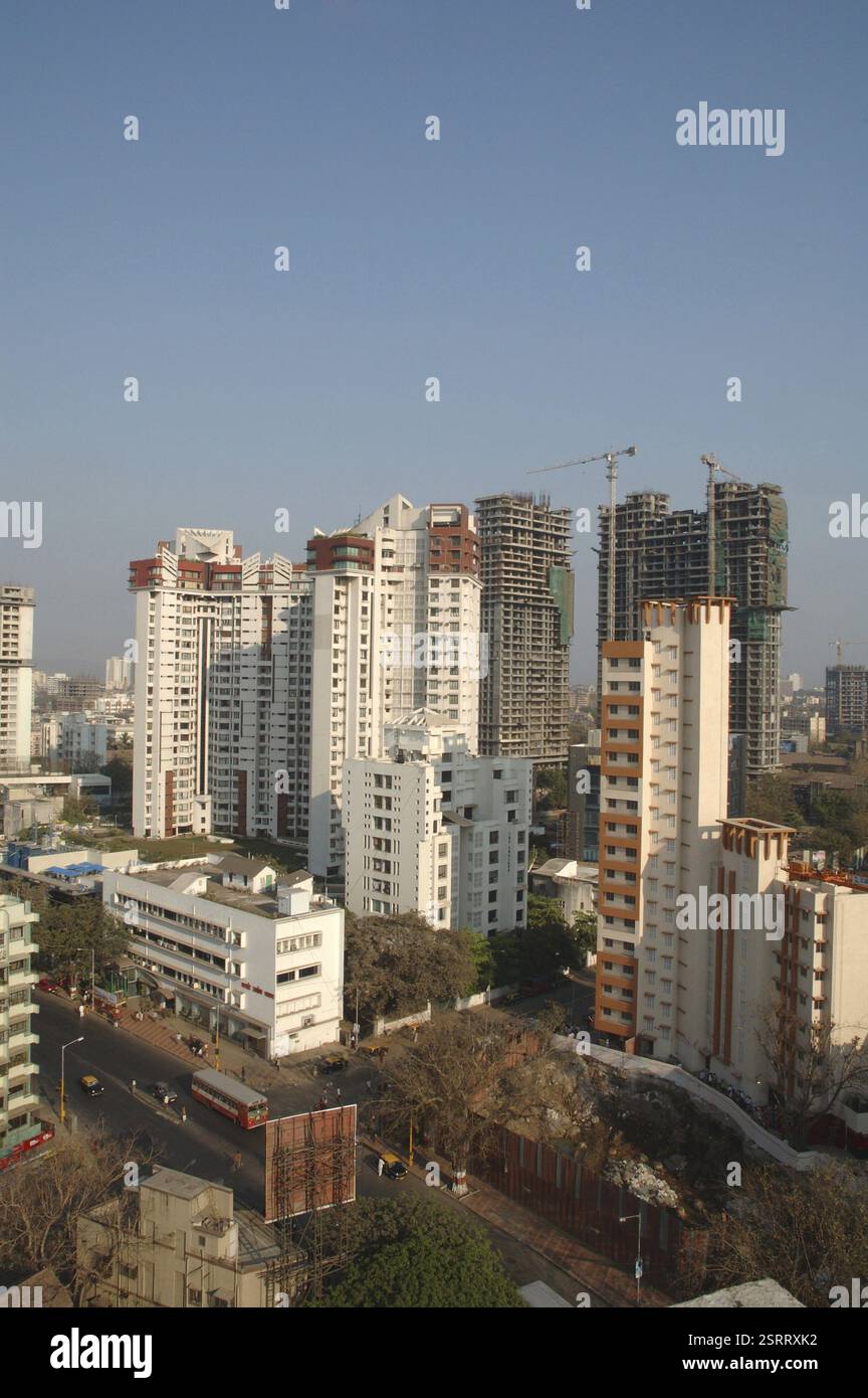 Ready and under construction buildings, Prabhadevi, Bombay Mumbai ...
