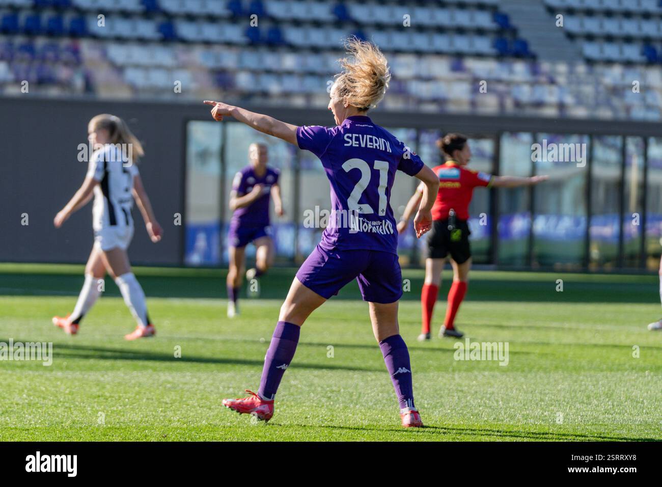 #21 Emma Severini (Fiorentina Femminile) exultation during ACF ...