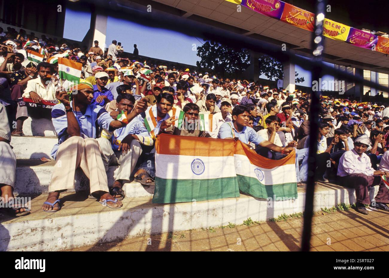 People gathered at Wankhede stadium, mumbai bombay, maharashtra, india ...