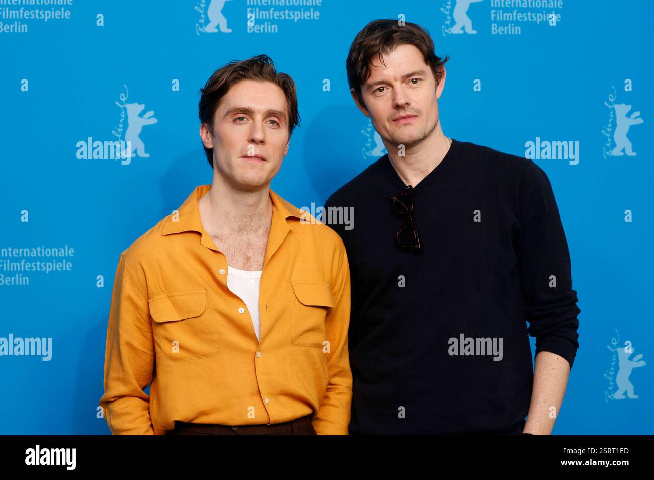 Jack Farthing und Sam Riley beim Photocall zum Kinofilm Islands auf dem ...