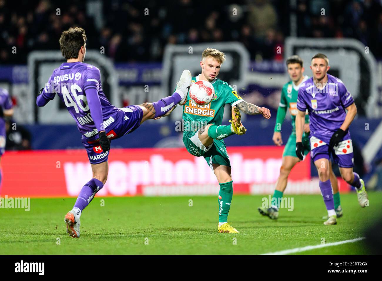 ABD0296 20250216 - WIEN - ÖSTERREICH: v.l. Johannes Handl (FK Austria ...