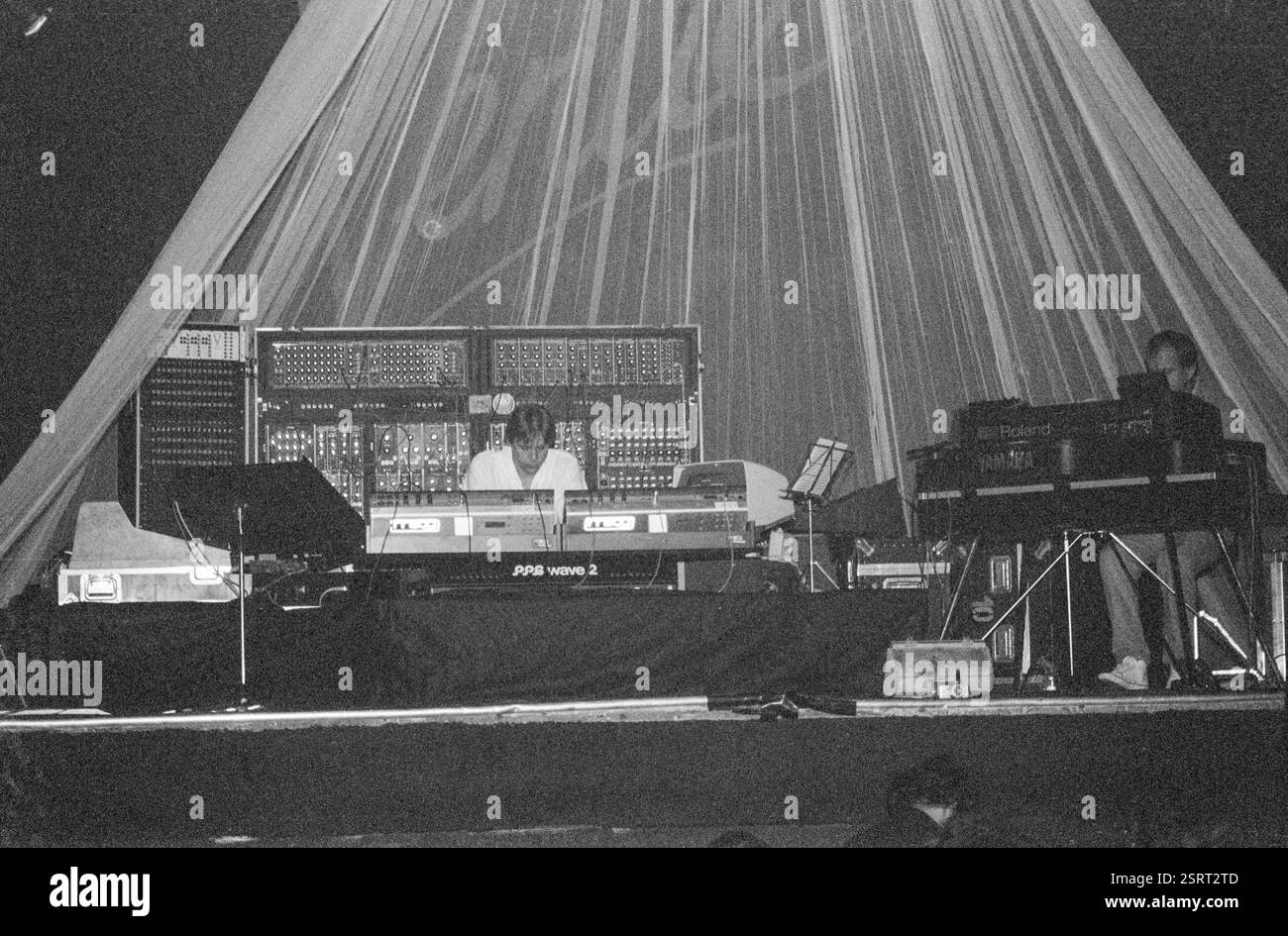 Klaus Schulze & Rainer Bloss, The Venue, London. 1982 Stock Photo - Alamy
