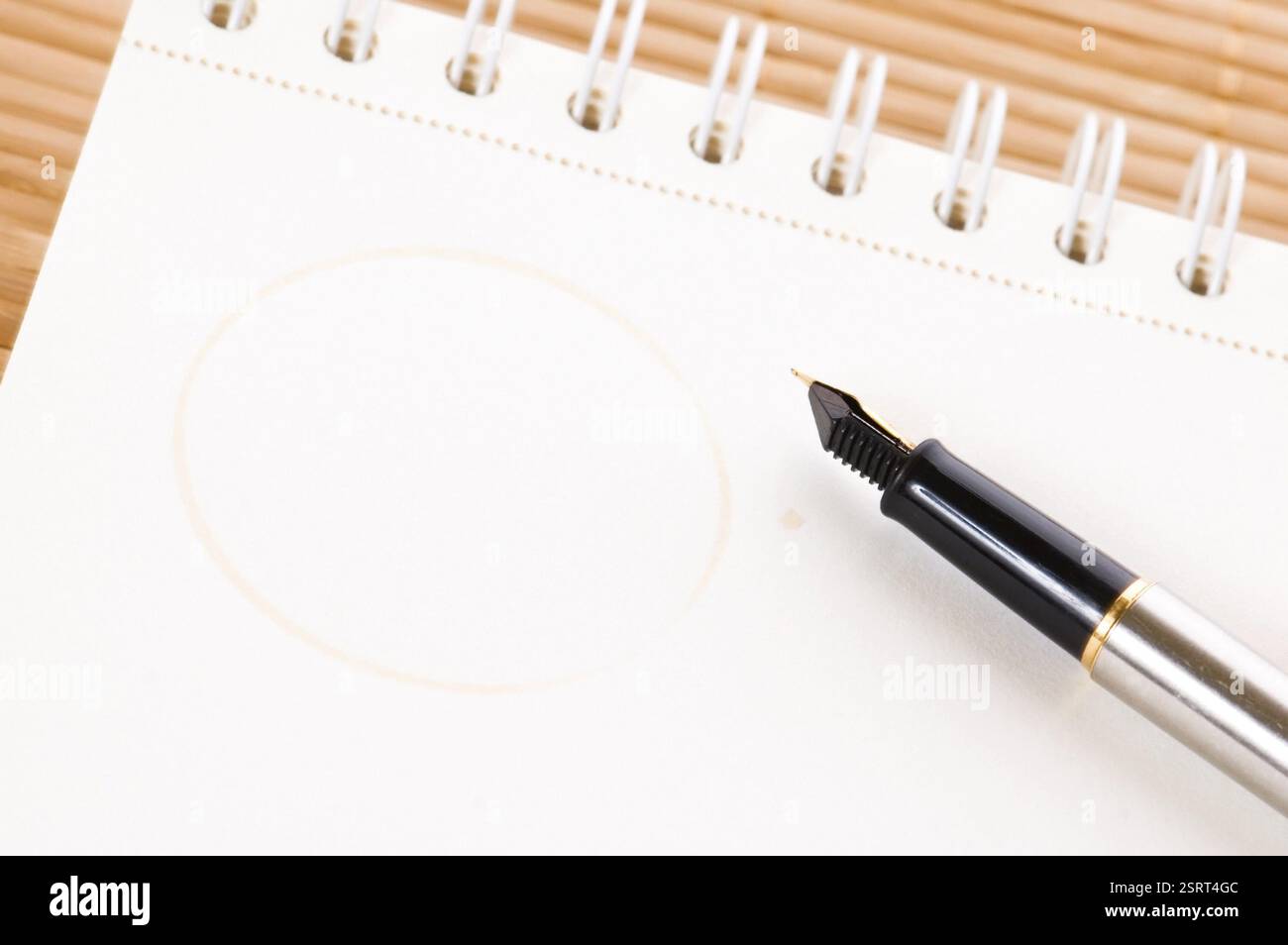 No concept. blank page, pen, poland Stock Photo - Alamy