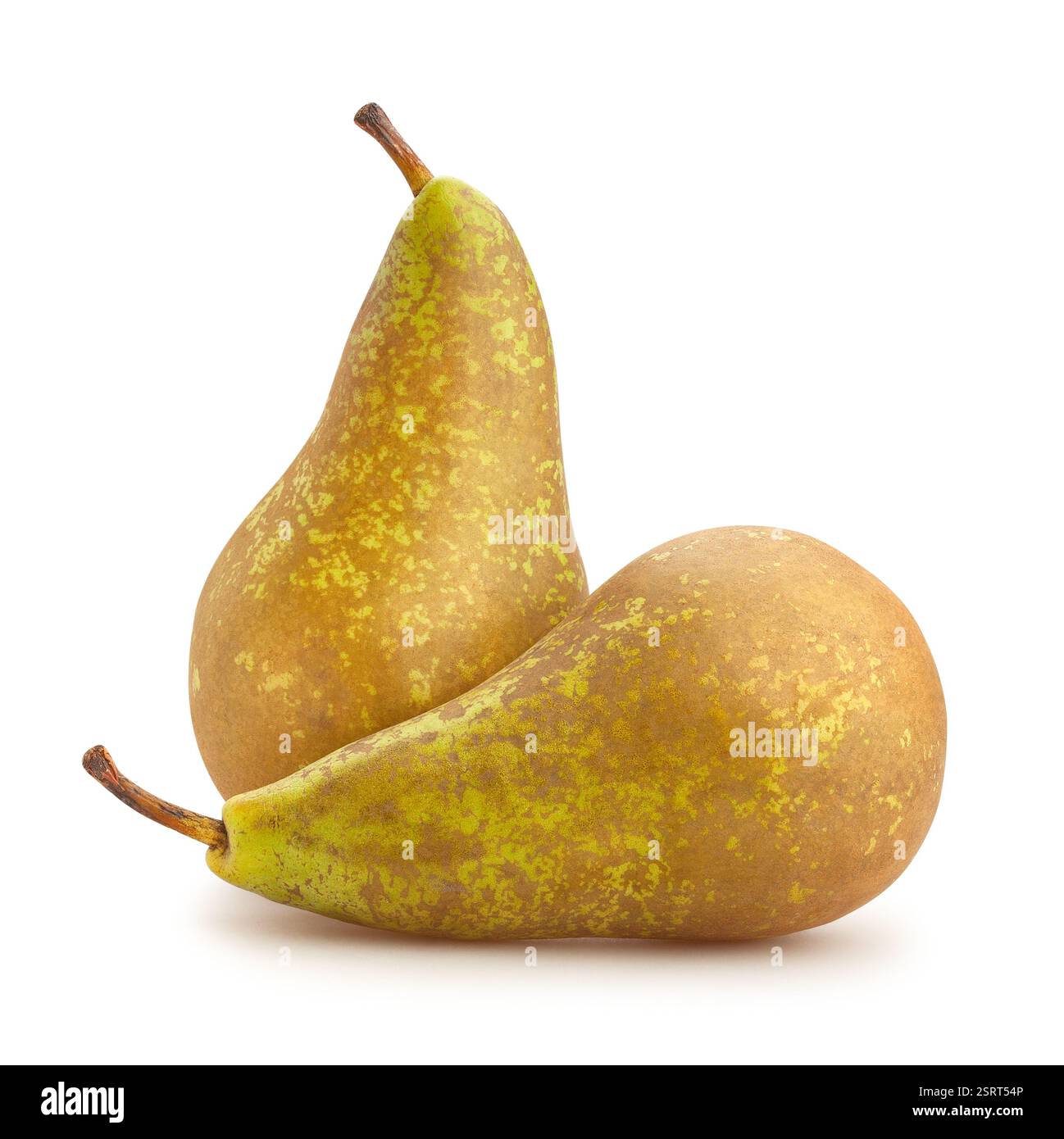 Two pears Cut Out Stock Images & Pictures - Alamy