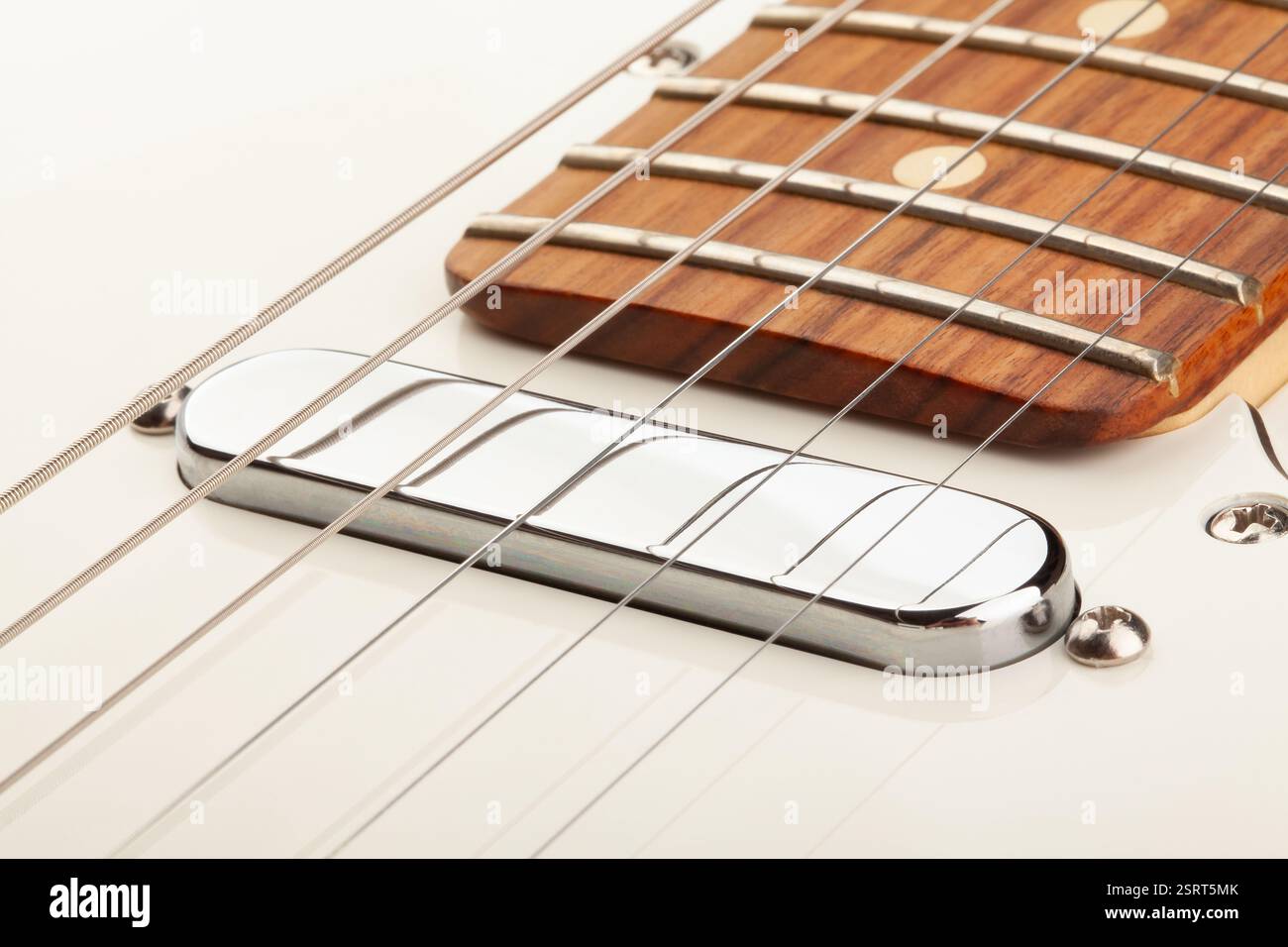 electric guitar neck single coil pickup Stock Photo - Alamy