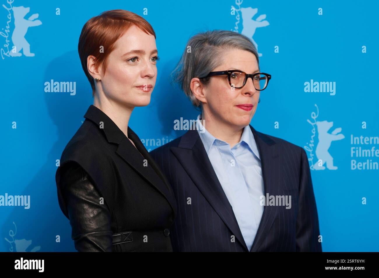 Leonie Benesch und Petra Volpe beim Photocall zum Kinofilm Heldin / Late Shift beim Photocall ...