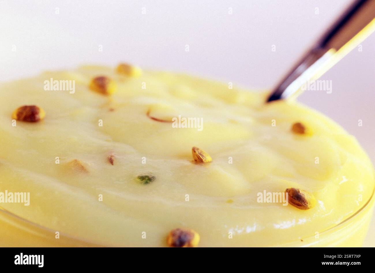Indian sweet shrikhand, india Stock Photo - Alamy