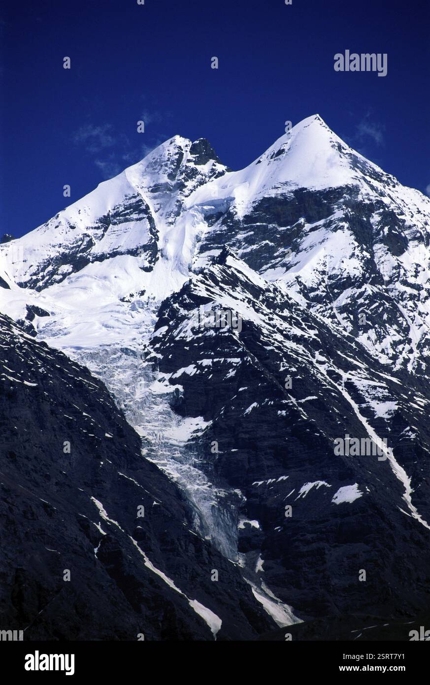 View from Rohtang Pass, Manali, Himachal Pradesh, India, Asia Stock ...