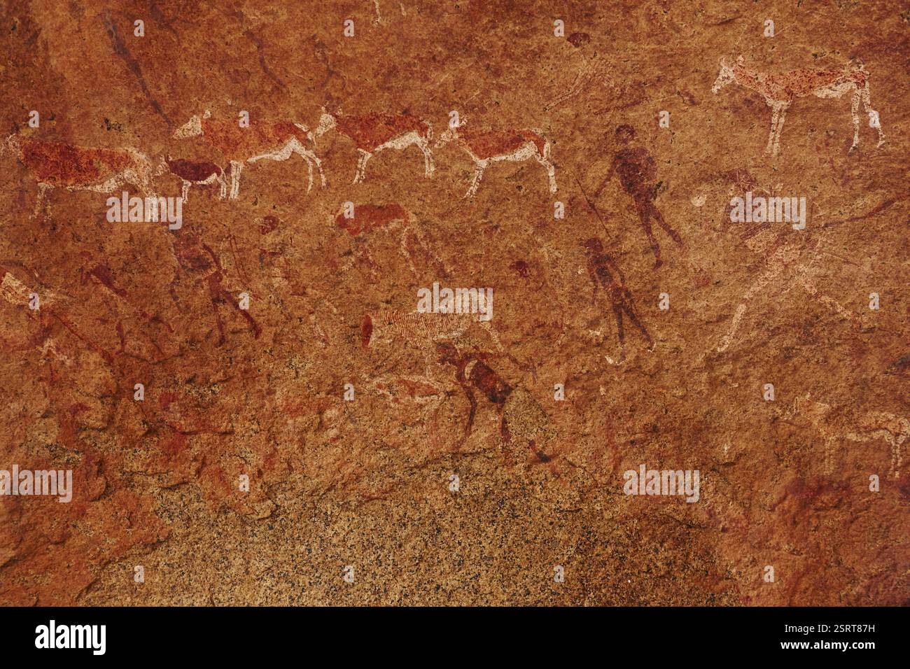 Prehistoric wall art in africa hi-res stock photography and images - Alamy