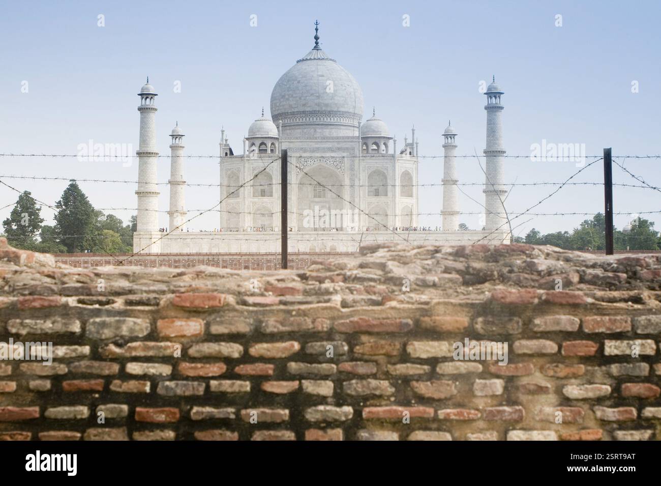 Taj Mahal seven wonder of the world, Agra, Uttar Pradesh, India, Asia ...