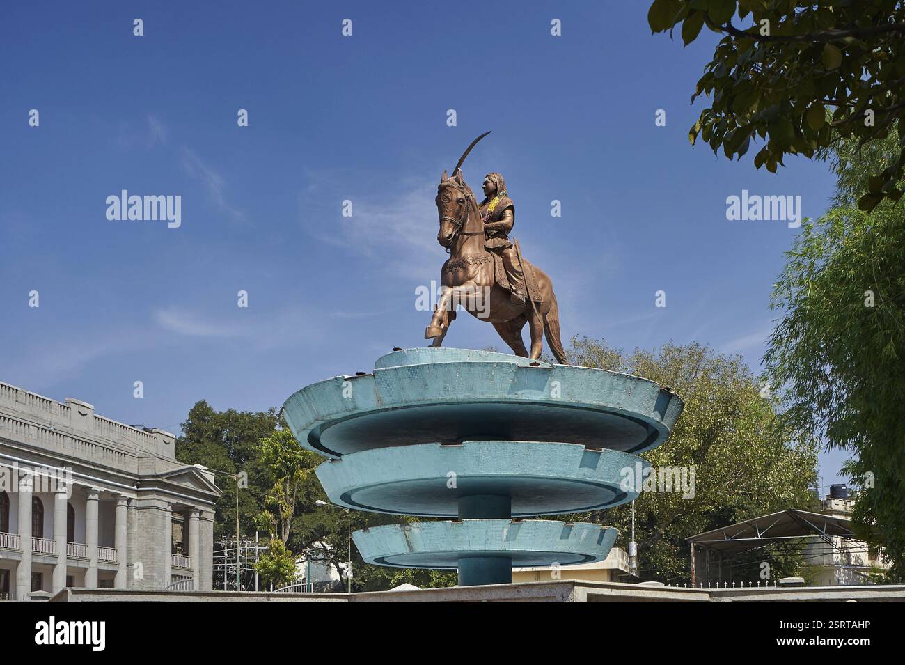 Kittur Rani Chennamma statue, Bengaluru, Karnataka, India, Asia Stock ...