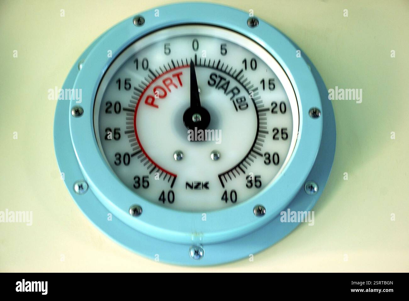 Rudder movement port and star bd indicator for merchant vessel Stock ...