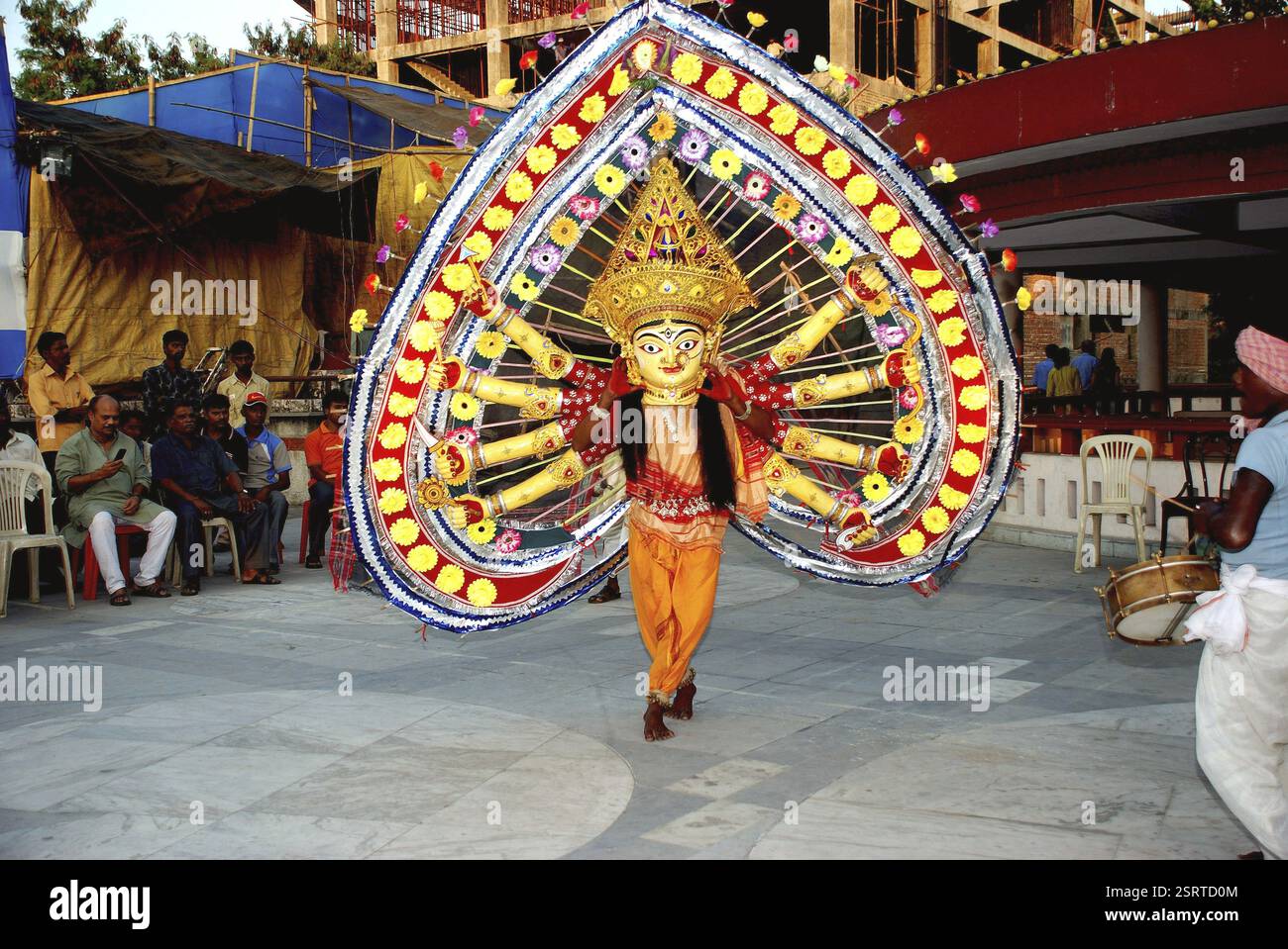 Chou dancer durga, Orissa, India, Asia Stock Photo - Alamy