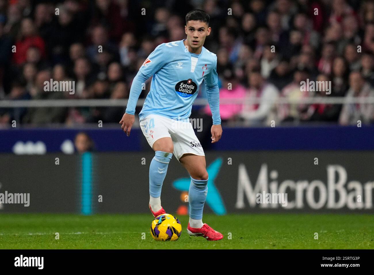 Madrid, Spain. 15th Feb, 2025. Pablo Duran of RC Celta during the La ...