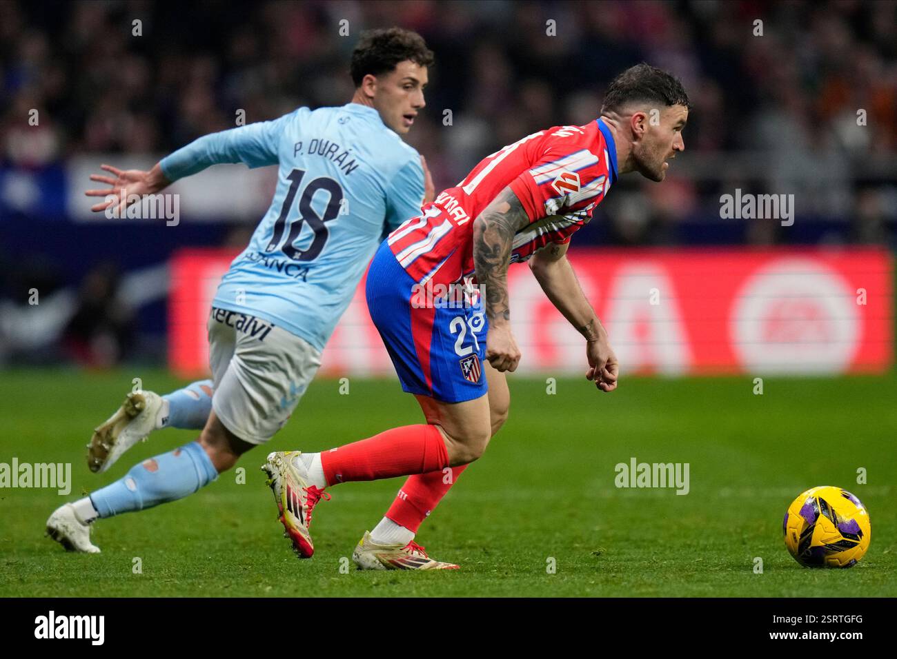 Madrid, Spain. 15th Feb, 2025. Javier Galan of Atletico de Madrid and ...