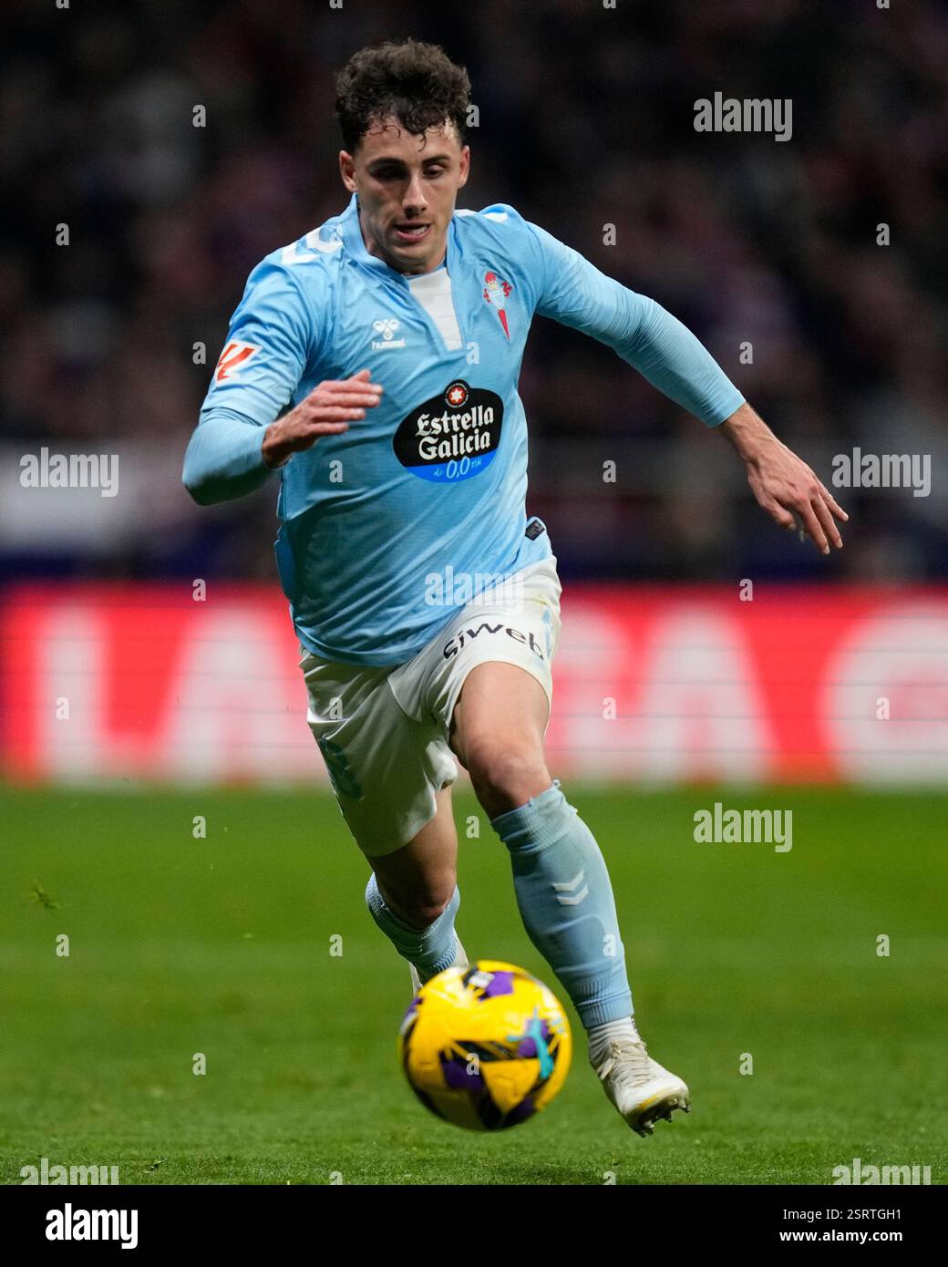 Madrid, Spain. 15th Feb, 2025. Pablo Duran of RC Celta during the La ...