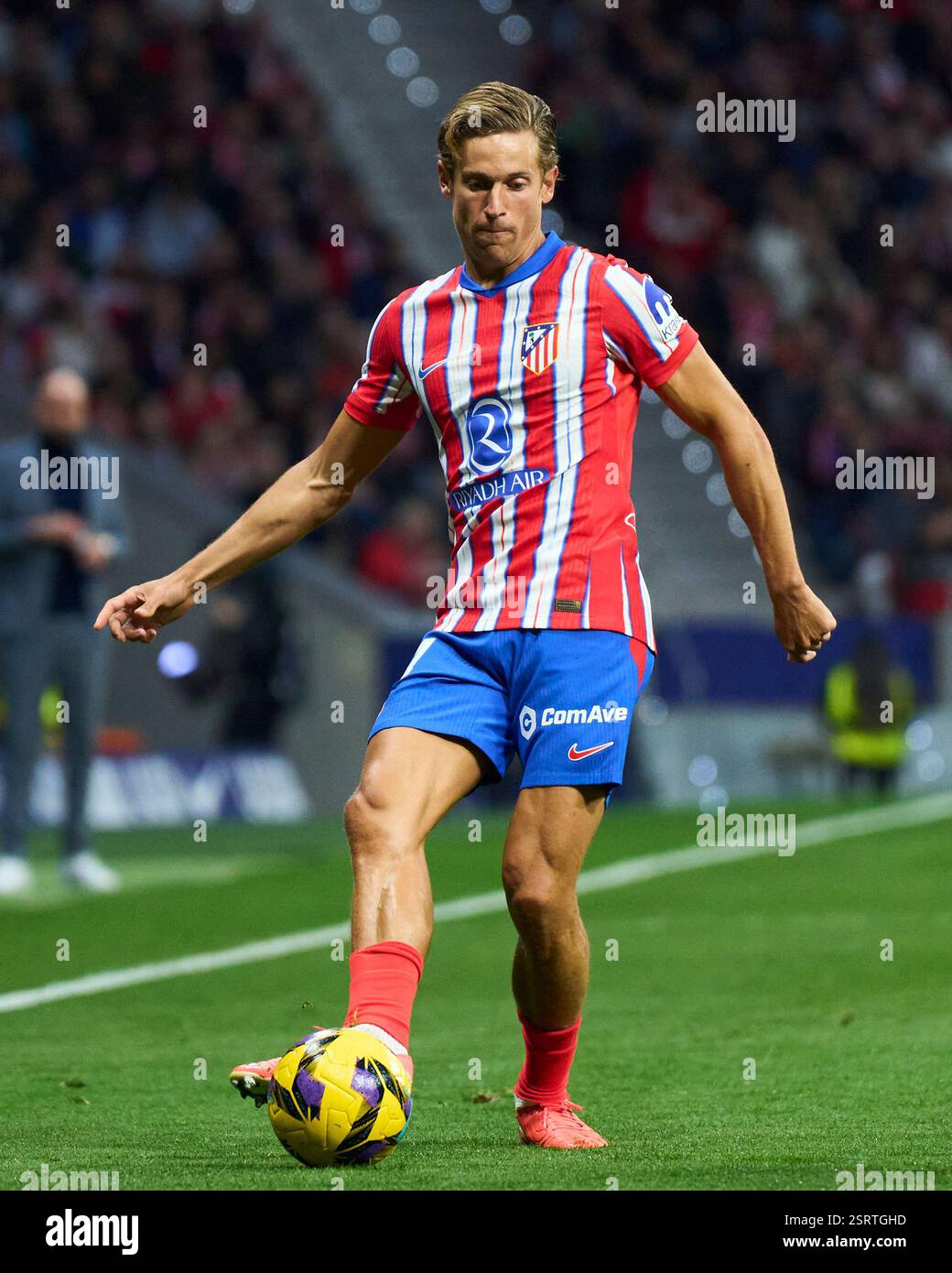 Madrid, Spain. 15th Feb, 2025. Marcos Llorente of Atletico de Madrid ...