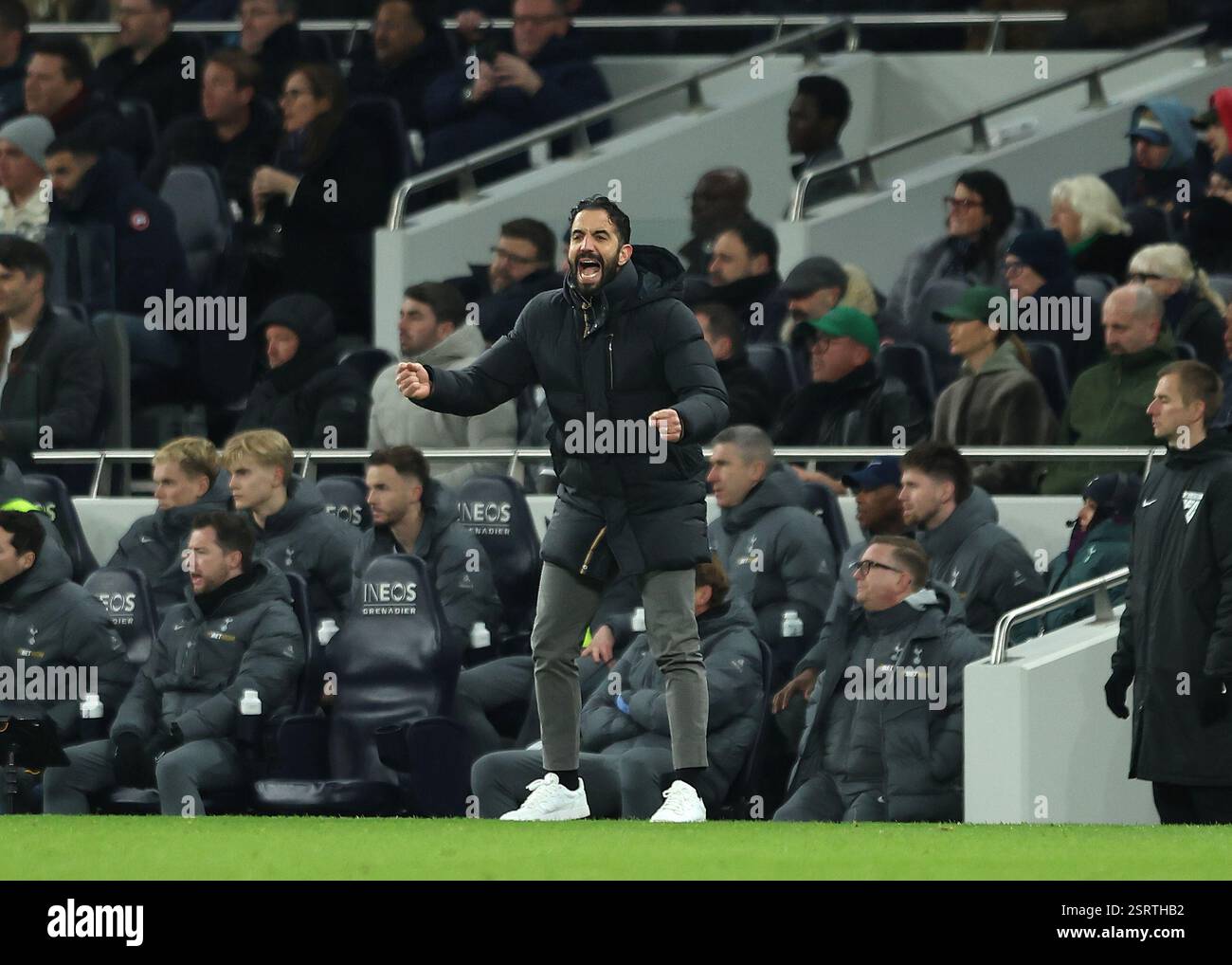 Tottenham Hotspur Stadium, London, UK. 16th Feb, 2025. Premier League ...