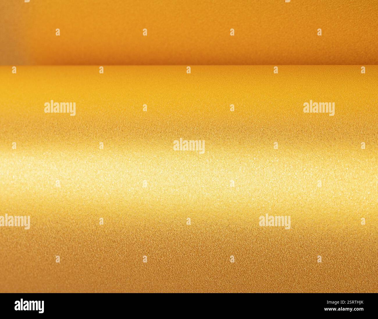Golden saffron paper background with a pearlescent, glossy texture and ...