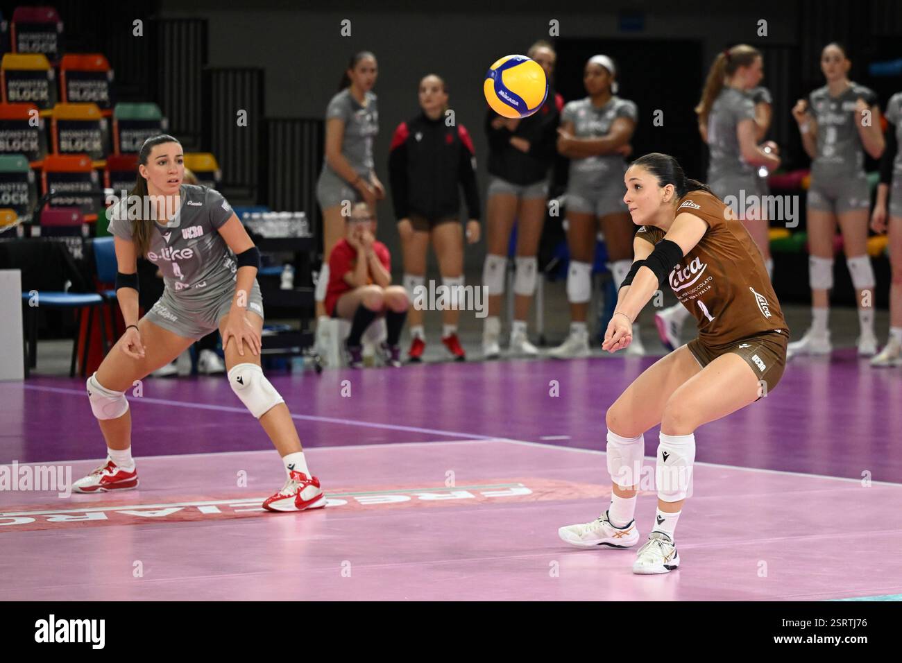Florence, Italy. 16th Feb, 2025. Federica Pelloni (UYBA) during Il ...