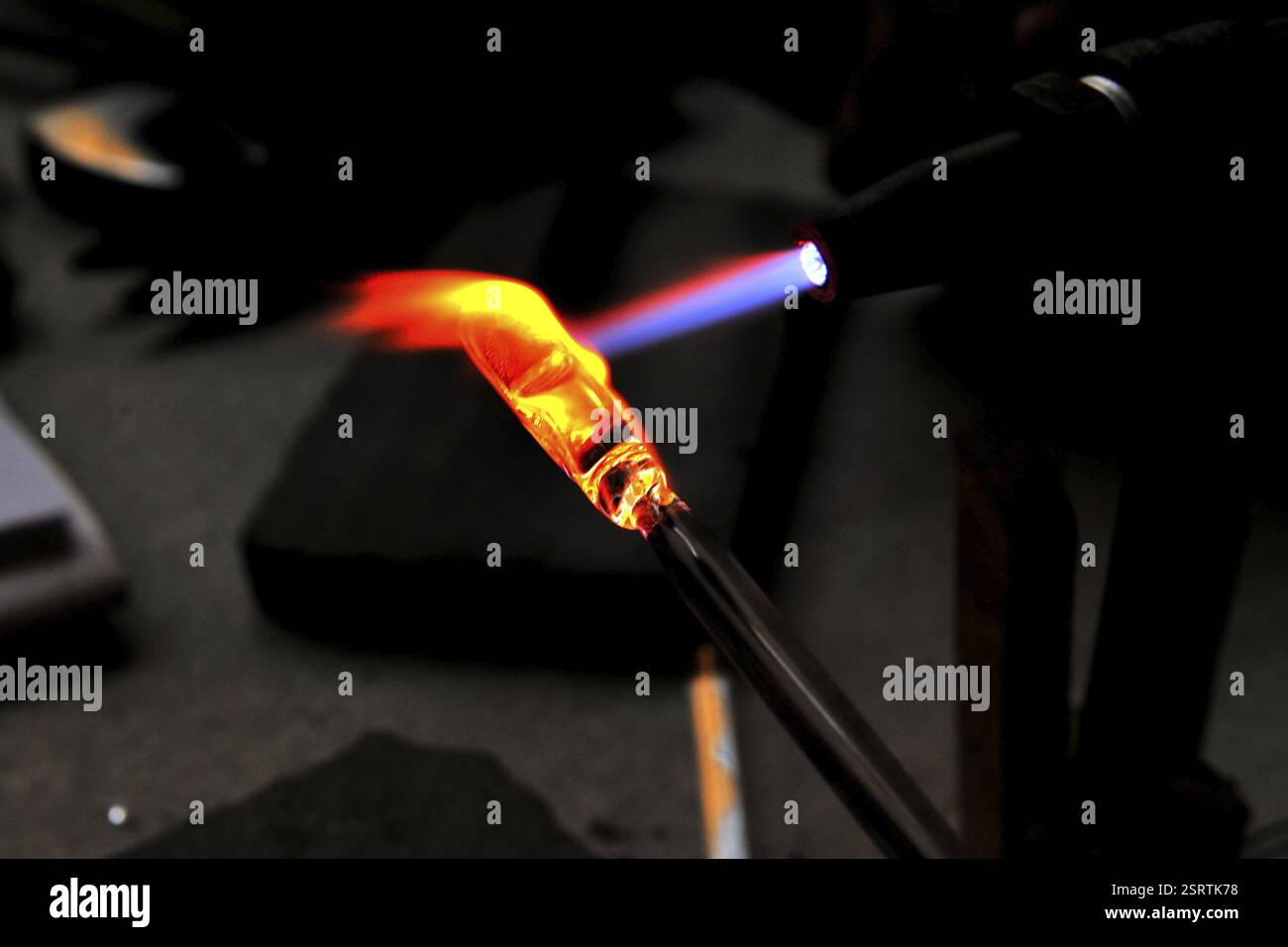 Glass Handicraft Surat Gujarat India Asia Dec 2010 Stock Photo - Alamy