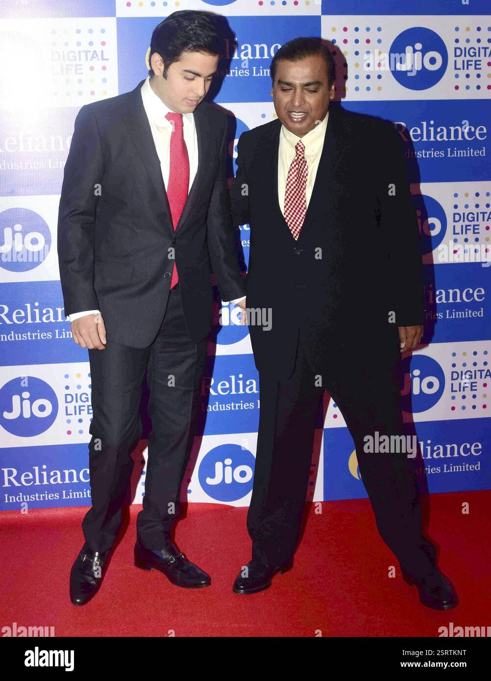 Reliance Industries Limited Chairman Mukesh Ambani Akash Ambani Annual General Meeting Mumbai ...