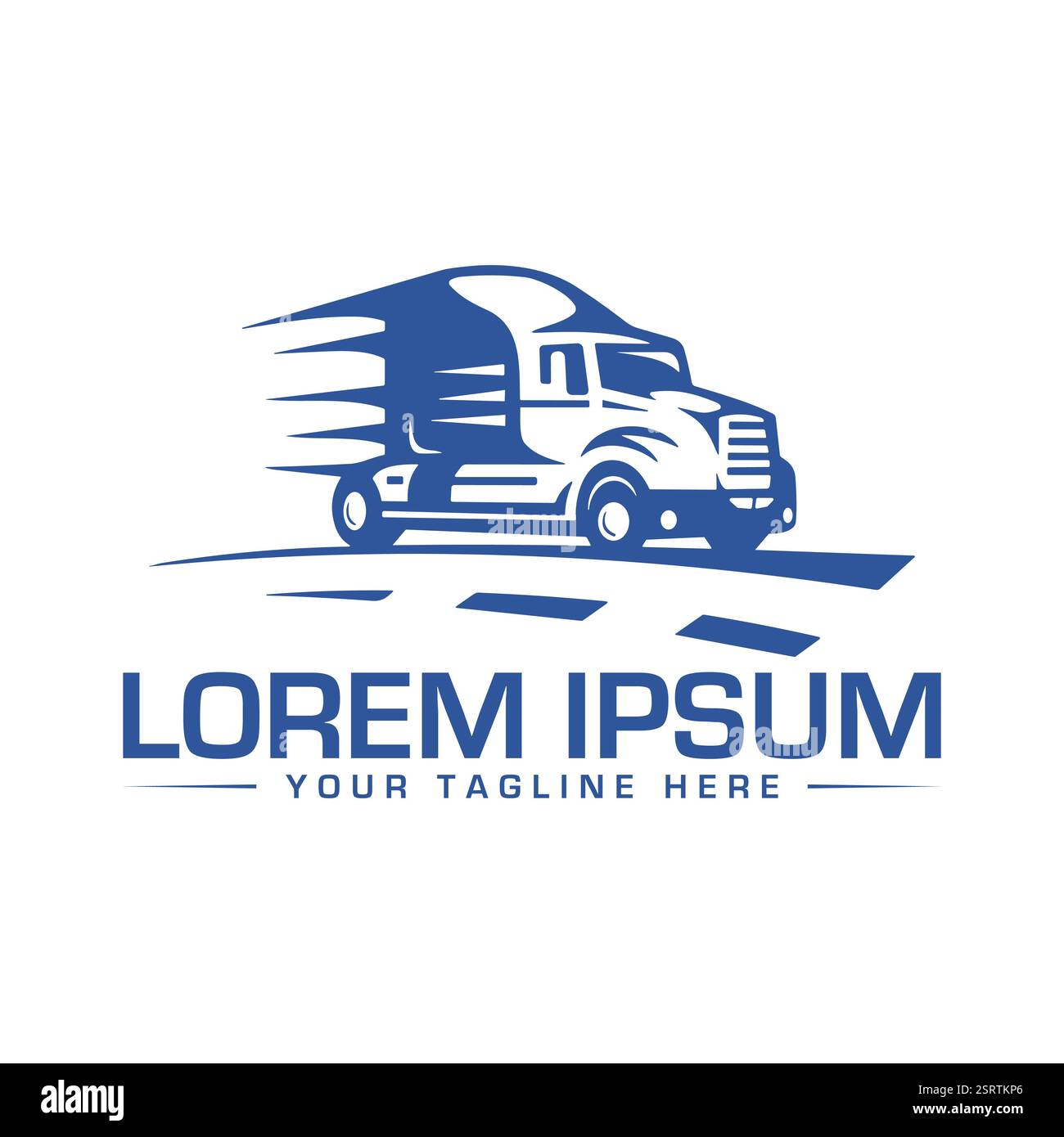Truck Logo Design, Transport Logo Design Stock Vector Image & Art - Alamy