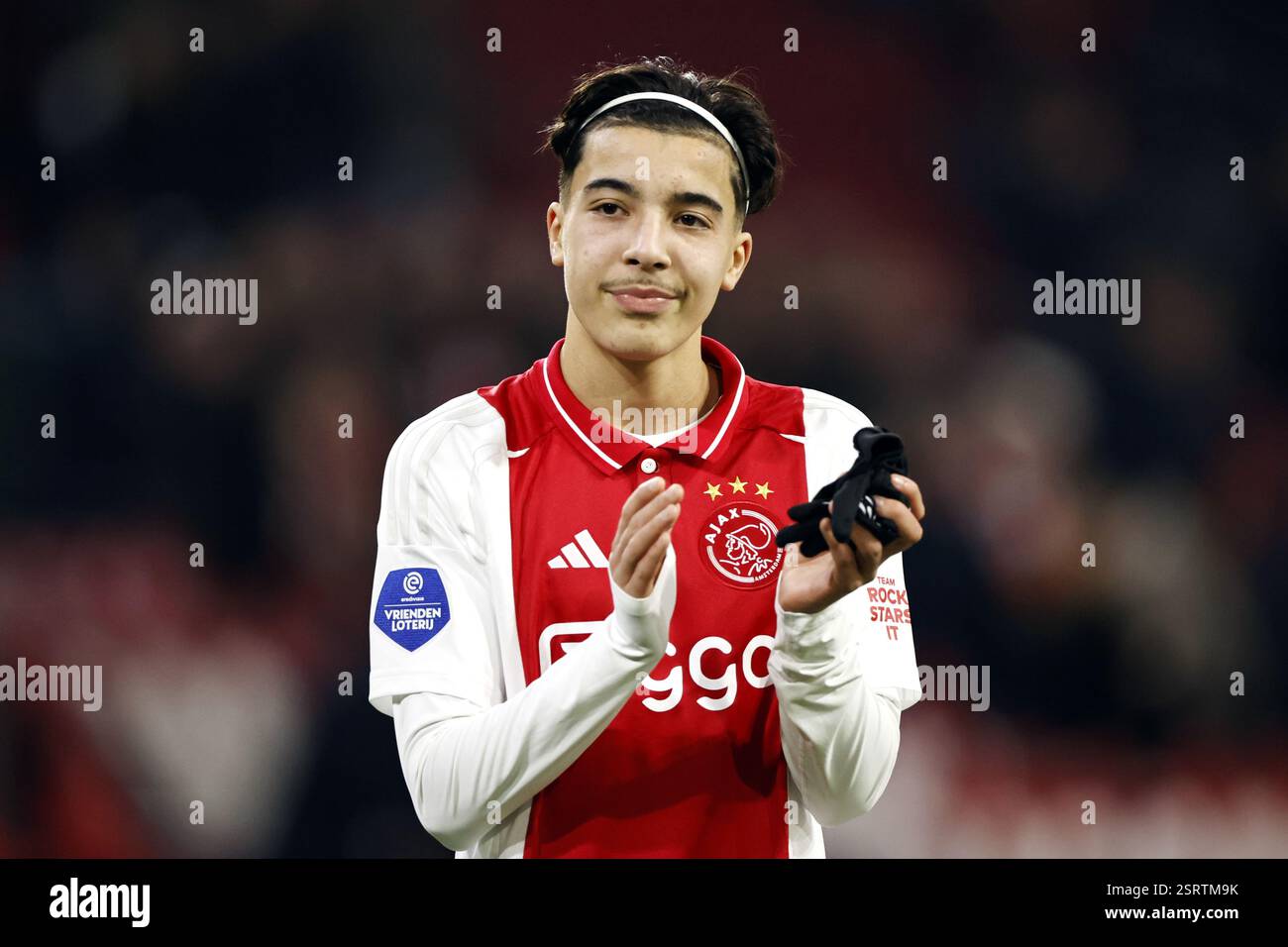 AMSTERDAM - Rayane Bounida of Ajax during the Dutch Eredivisie match ...
