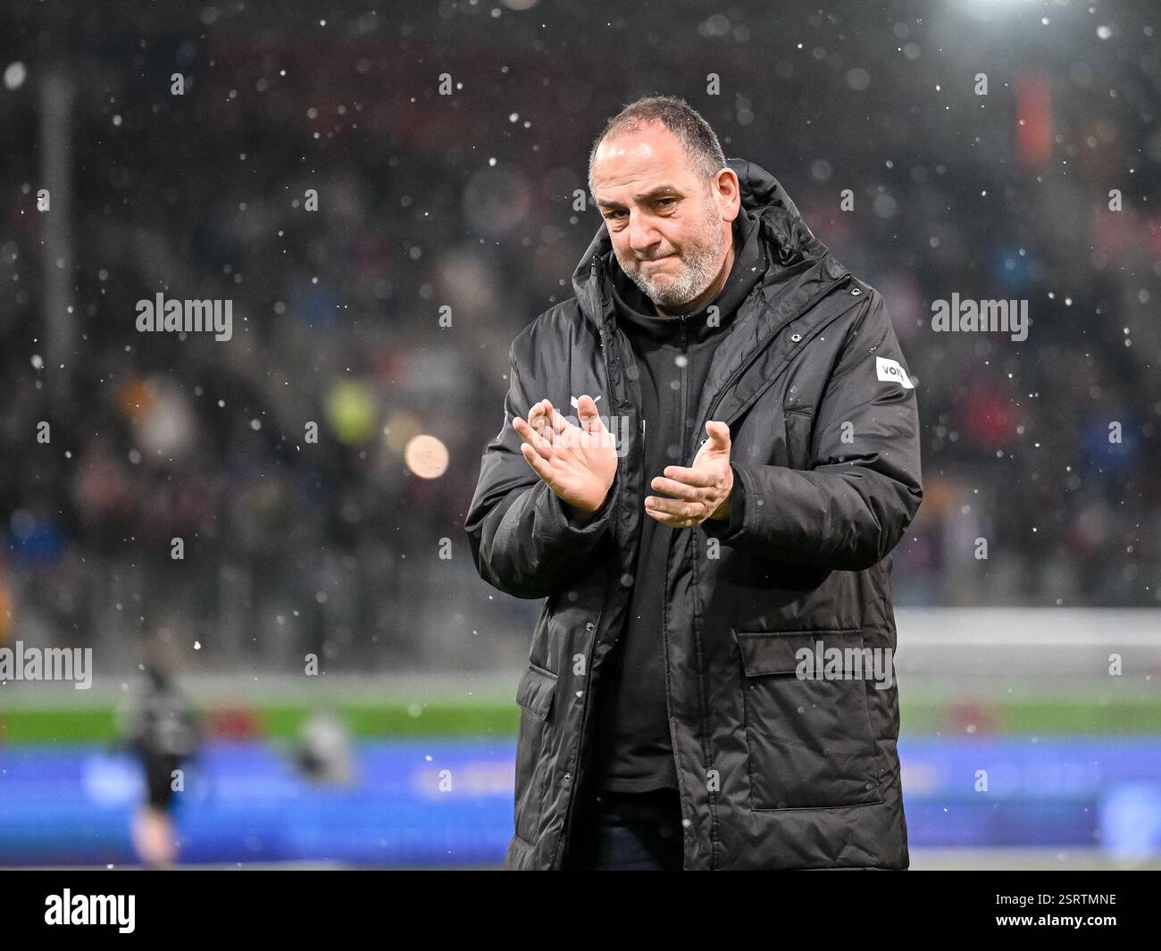 Heidenheim, Germany. 16th Feb, 2025. Soccer: Bundesliga, 1. FC Heidenheim - FSV Mainz 05 ...