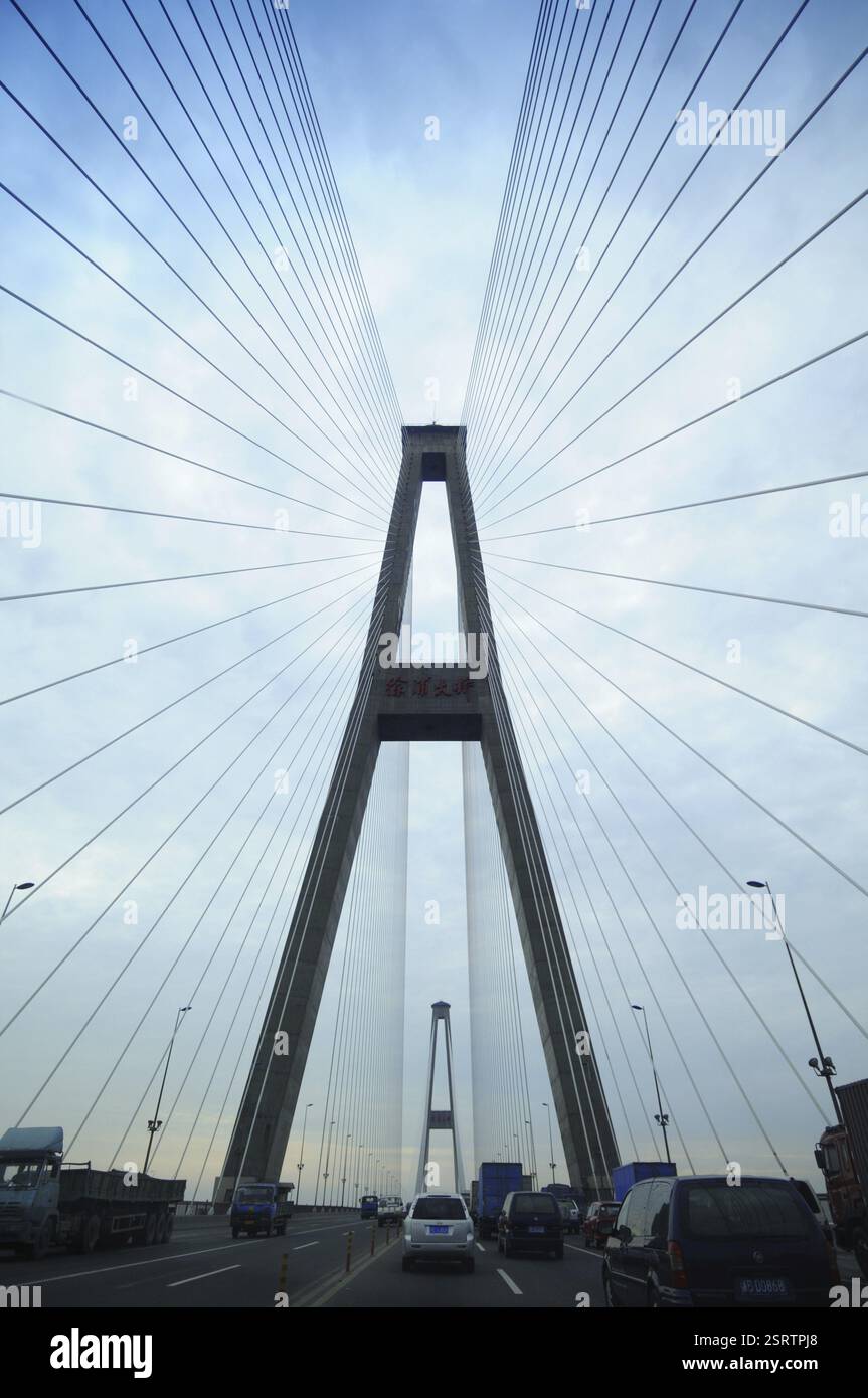 Bridge on Shanghai-Yiwu highway, China, Asia Stock Photo - Alamy