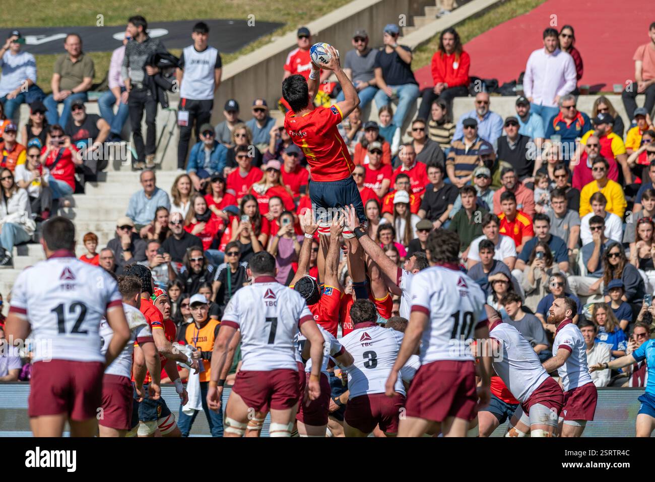 Madrid, Madrid, Spain. 16th Feb, 2025. 4. IGNACIO PIÃ‘EIRO ""“ Oyonnax ...