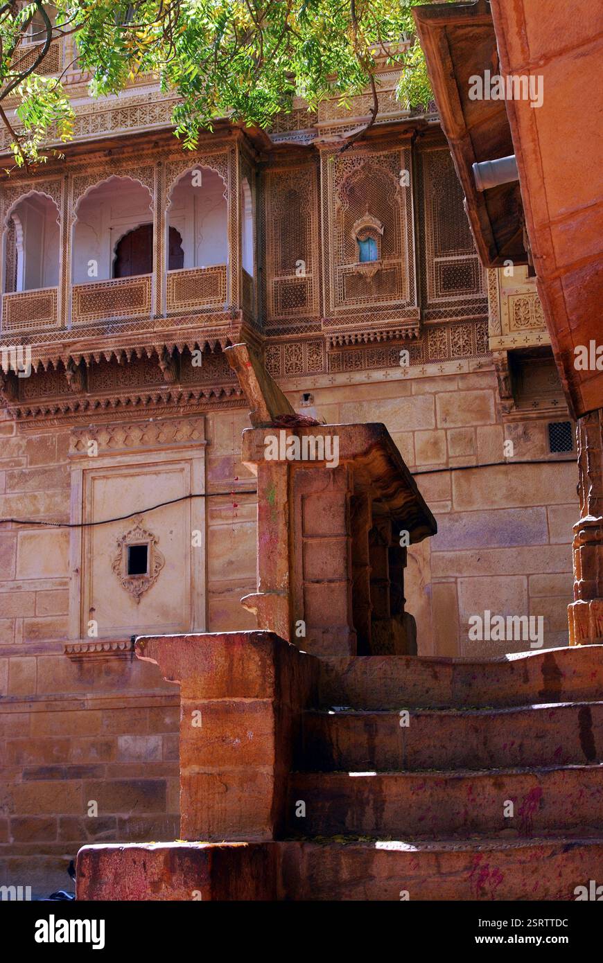 Steps of temple, Jaisalmer, Rajasthan, India, Asia Stock Photo - Alamy