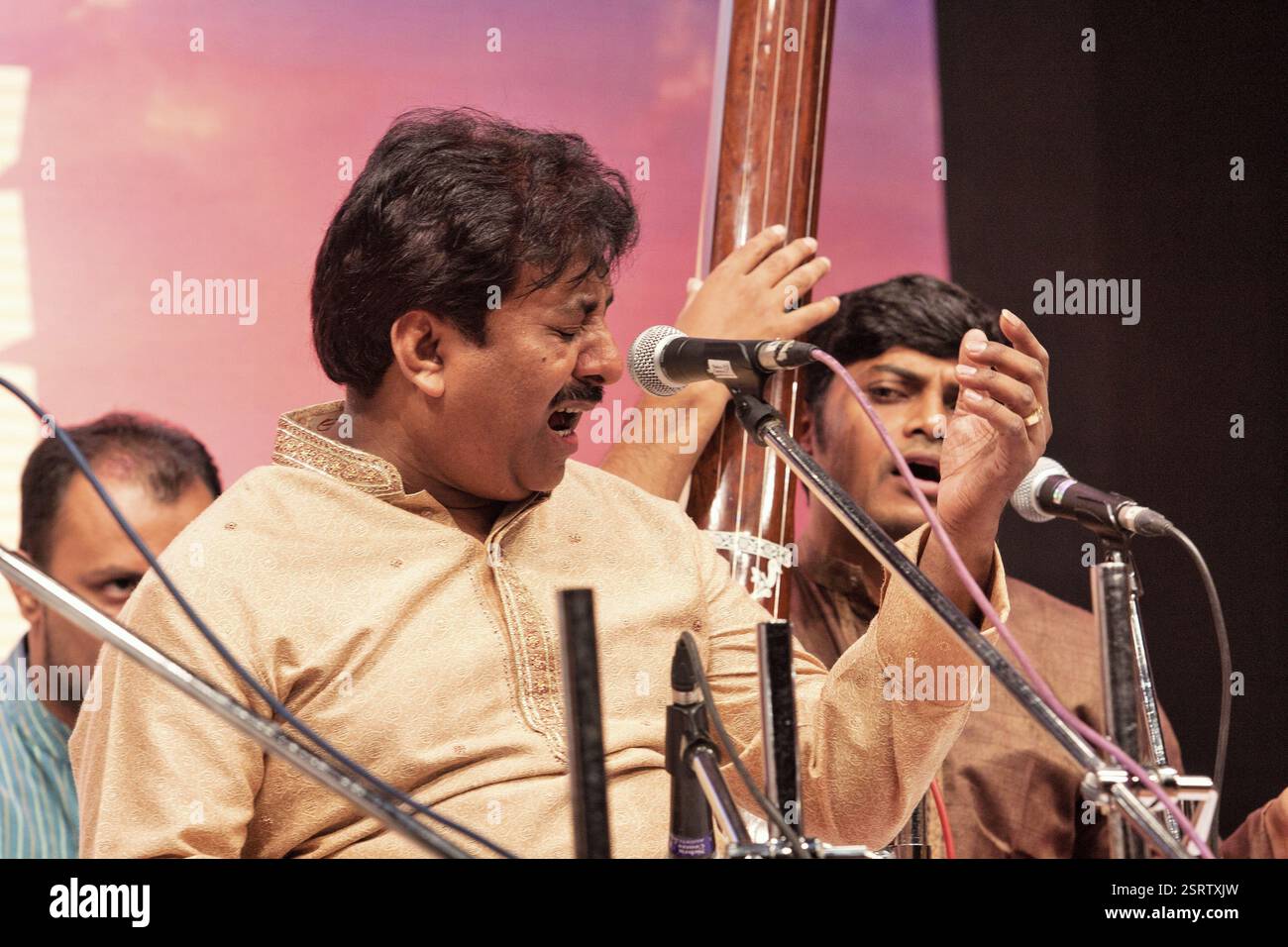 Hindustani vocalist Indian classical musician Ustad Rashid Khan, India ...