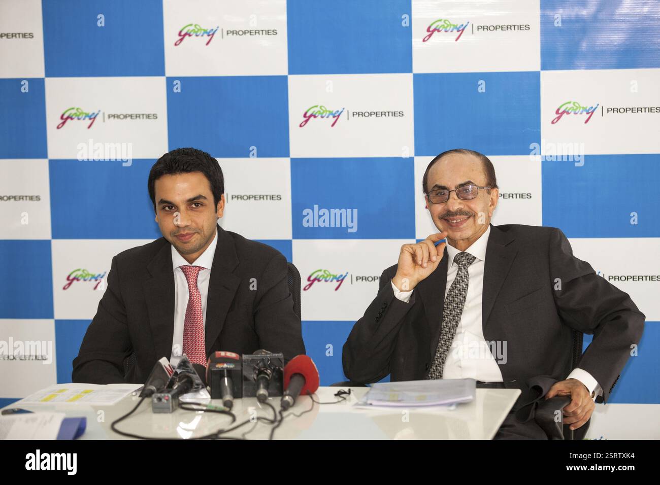 Pirojsha Adi Godrej and Adi Godrej, Mumbai, Maharashtra, India, Asia ...