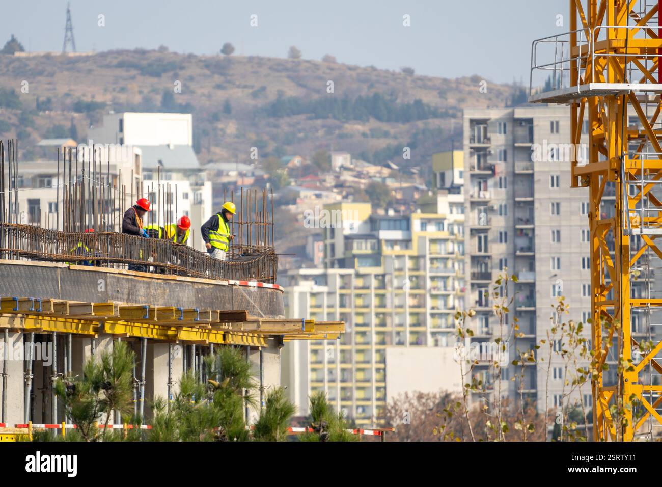 Steel frame home being built hi-res stock photography and images - Alamy