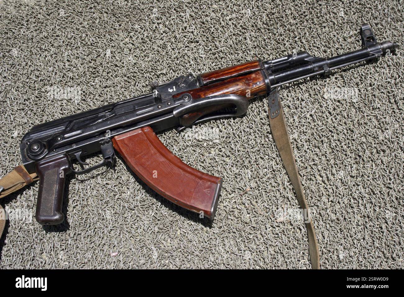 Weapon, AK47, Light machine gun Stock Photo - Alamy