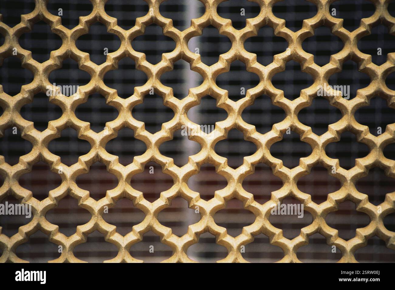 Carved jali marble of Mecca Masjid, Hyderabad, Andhra Pradesh, India ...