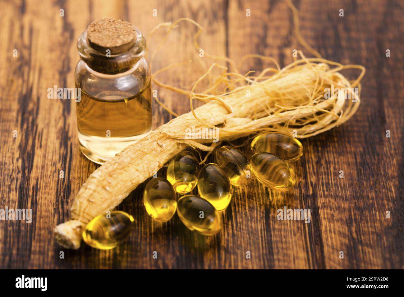Korean ginseng. Herb, health, lodz, poland Stock Photo - Alamy