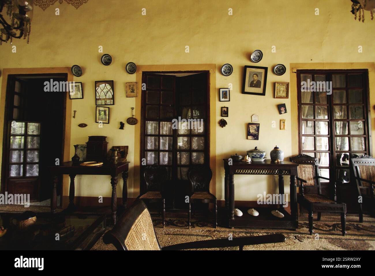 Interior of old house in, Old Goa, India, Asia Stock Photo - Alamy