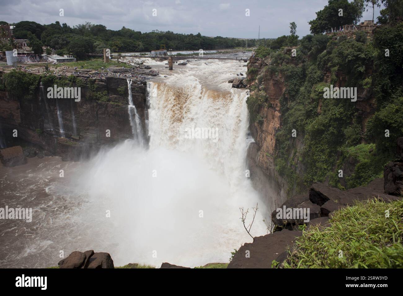 Waterfall in gokak, karnataka, india, asia Stock Photo - Alamy