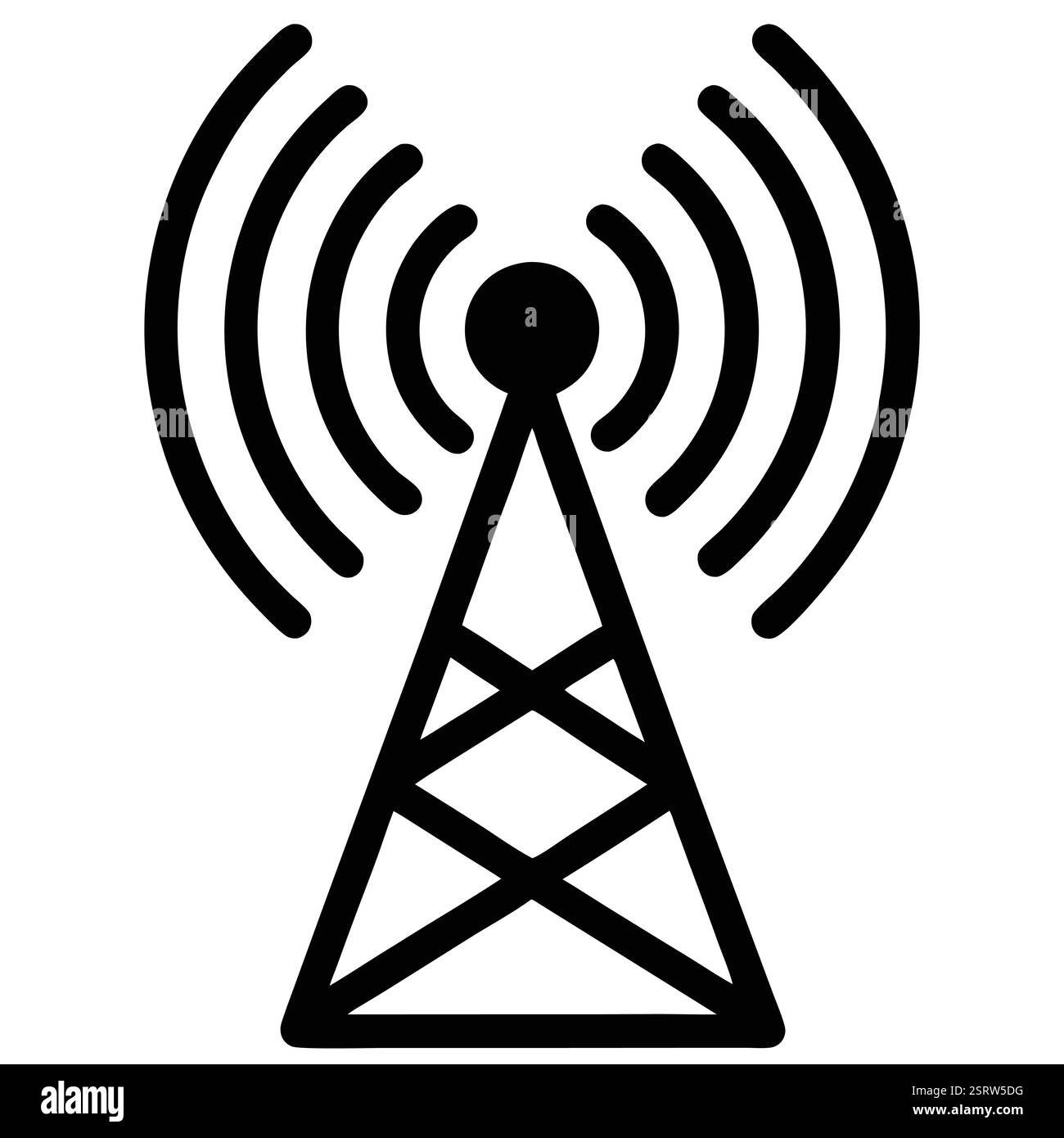 Tv icon monochrome simple hi-res stock photography and images - Alamy