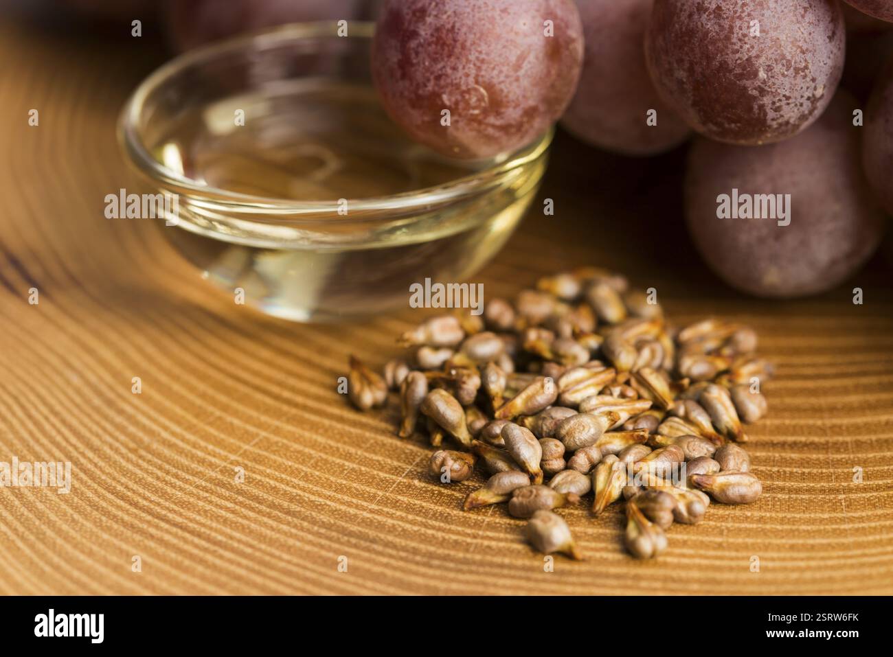 Grape seed oil Stock Photo - Alamy