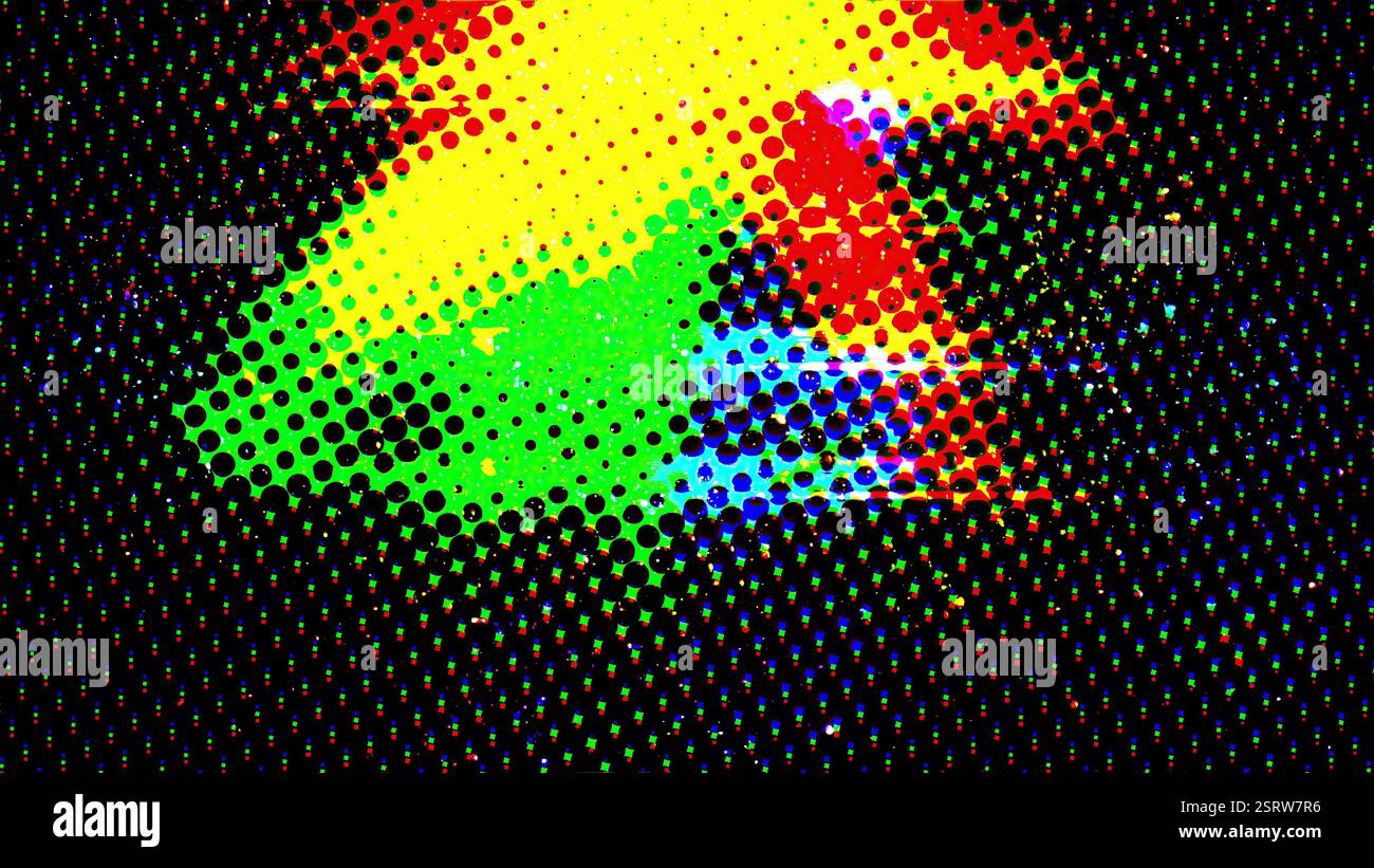 Animated halftone dotted texture loop hi-res stock photography and ...