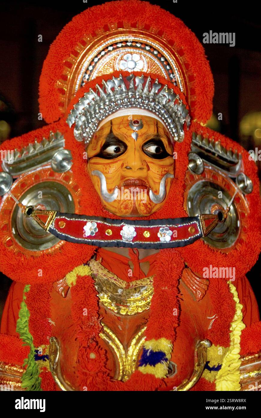 Theyyam dance ritualistic folk art, Kerala, India MR#744 Stock Photo ...