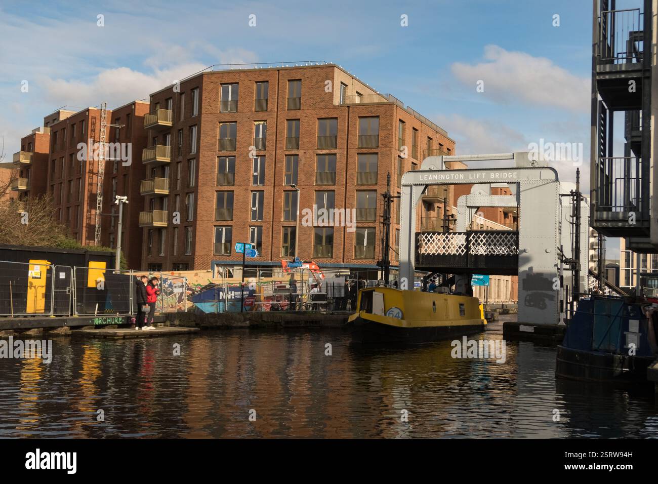A boat glides beneath the historic Leamington Lift Bridge, a reminder ...