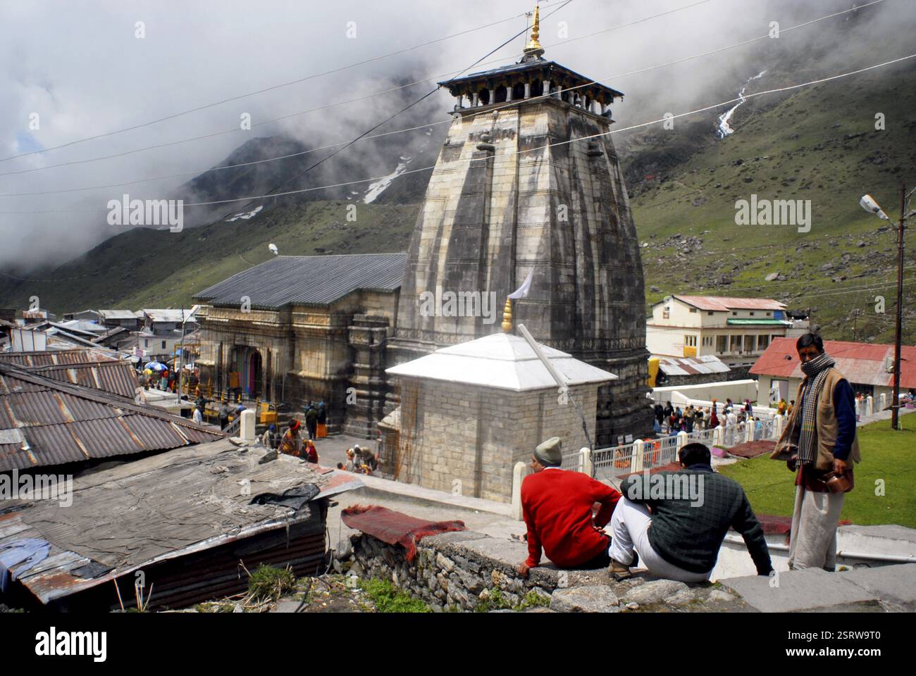 Kedarnath temple one of twelve jyotirlingas of Kedar or lord Shiva in ...