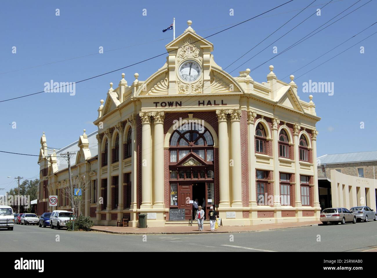 Town hall, York town, Perth, Australia, Oceania Stock Photo - Alamy